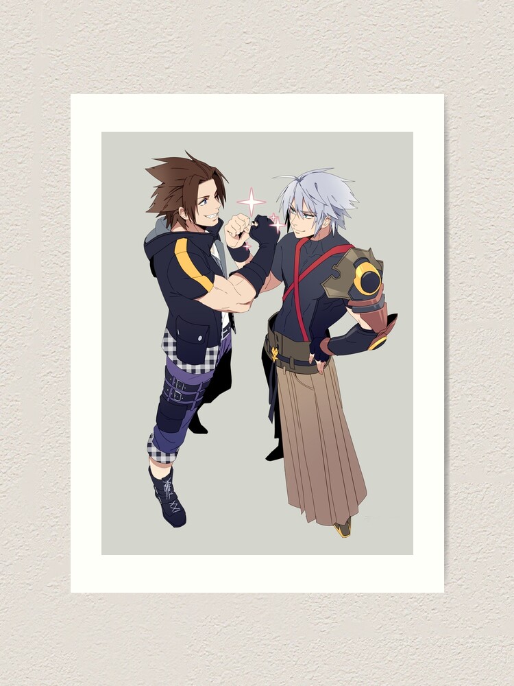 "Terra/Riku Clothes Swap" Art Print by hakei | Redbubble
