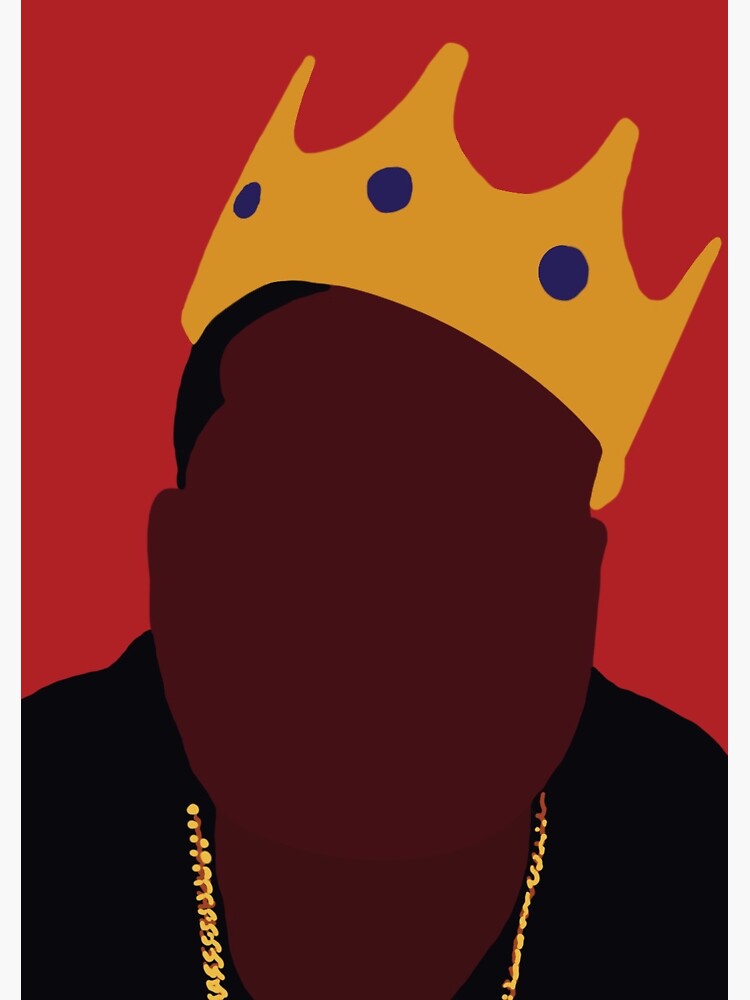 "Notorious BIG" Sticker for Sale by Kh12162 | Redbubble