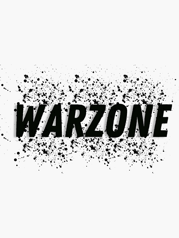 "COD warzone gamer design" Sticker for Sale by Missadesign | Redbubble