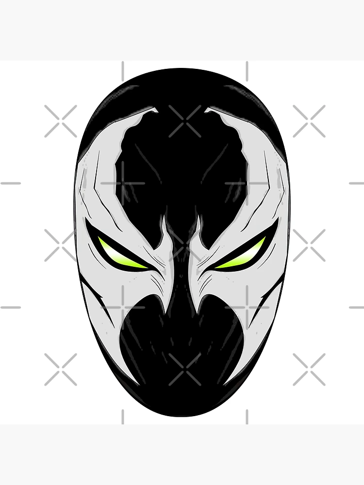 Spawn Face Stencil Halloween Glitter Tattoo Stencils SCary Clowns