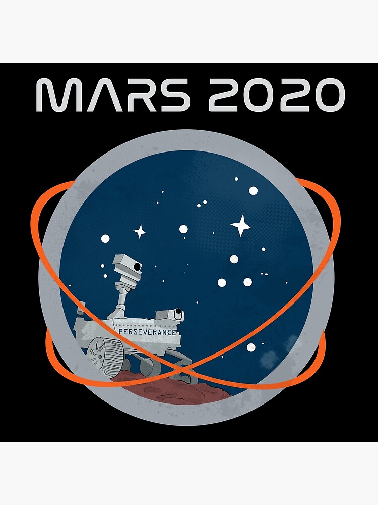 "USA and NASA: mars 2020 go perseverance!" Poster by stife95 | Redbubble