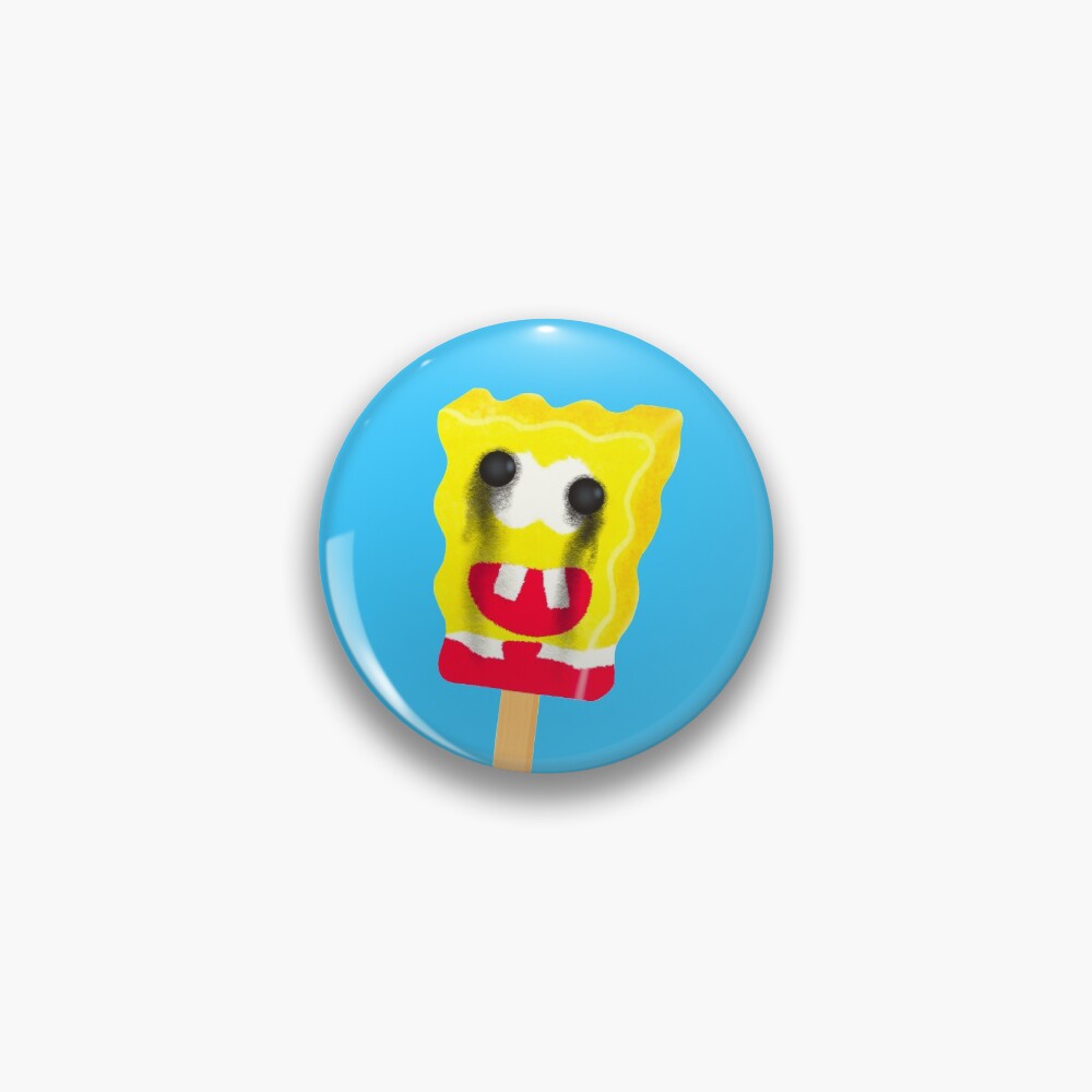 "Melty Spongebob Popsicle " Sticker for Sale by MuhjoDesigns | Redbubble