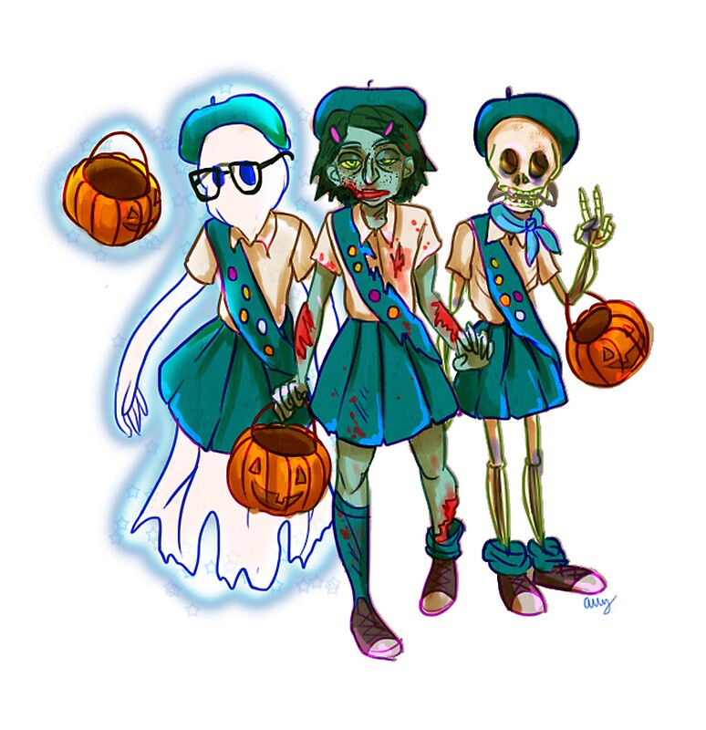 "Ghoul Scouts" by holy-molars | Redbubble