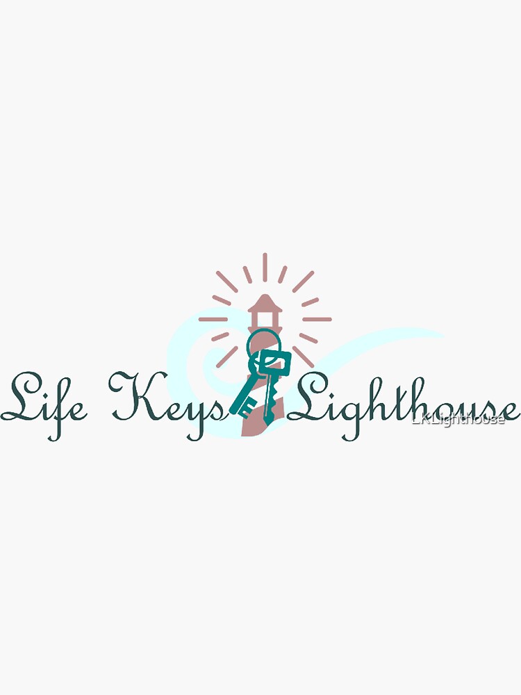 "Life Keys Lighthouse " Sticker for Sale by LKLighthouse | Redbubble