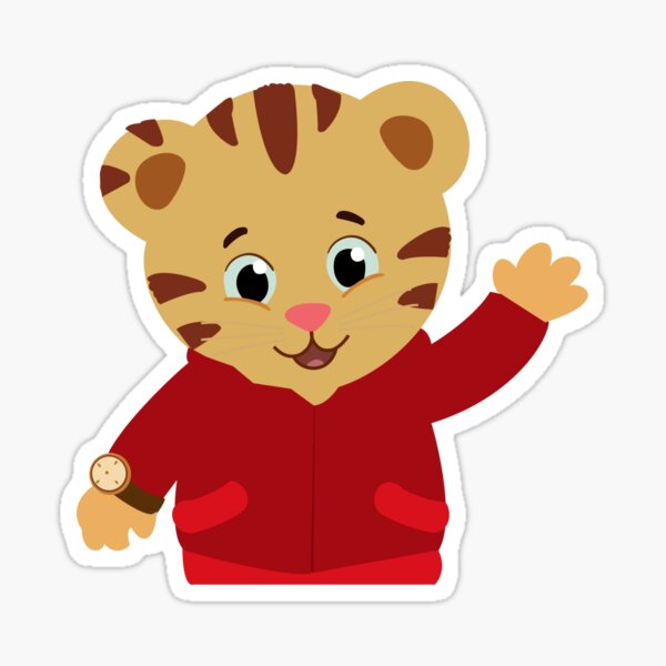 Daniel Tiger Stickers | Redbubble