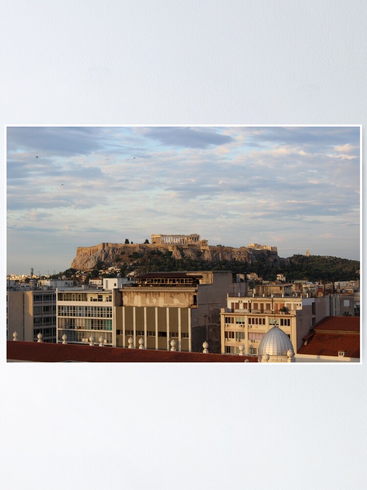 "The Parthenon Distant" Poster for Sale by ceharrismedia | Redbubble
