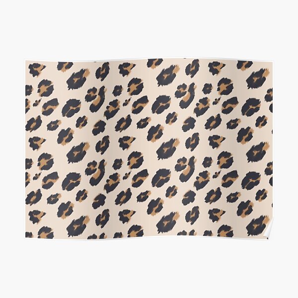 "cheetah print " Poster by gisellealv05 | Redbubble