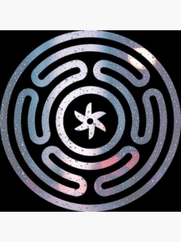 "Sigil of Hecate - Dark Rain" Sticker for Sale by Enlighted | Redbubble