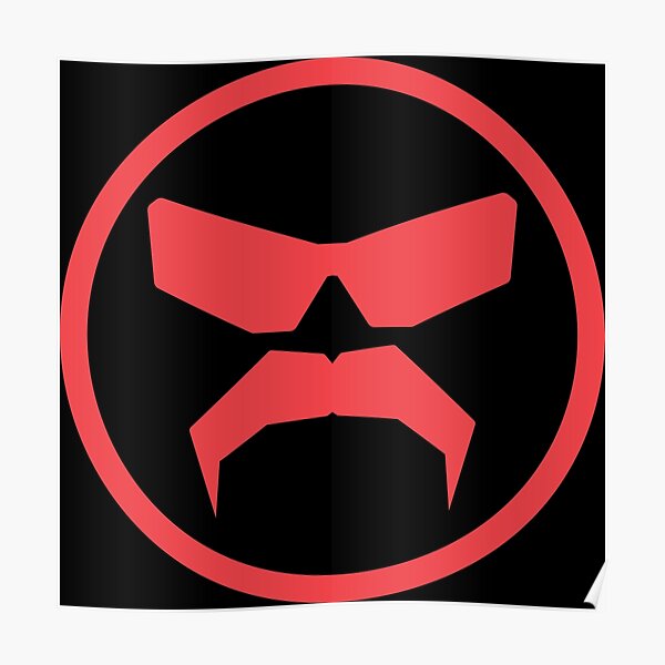 " Dr Disrespect design, red" Poster for Sale by Gaalaxyz | Redbubble