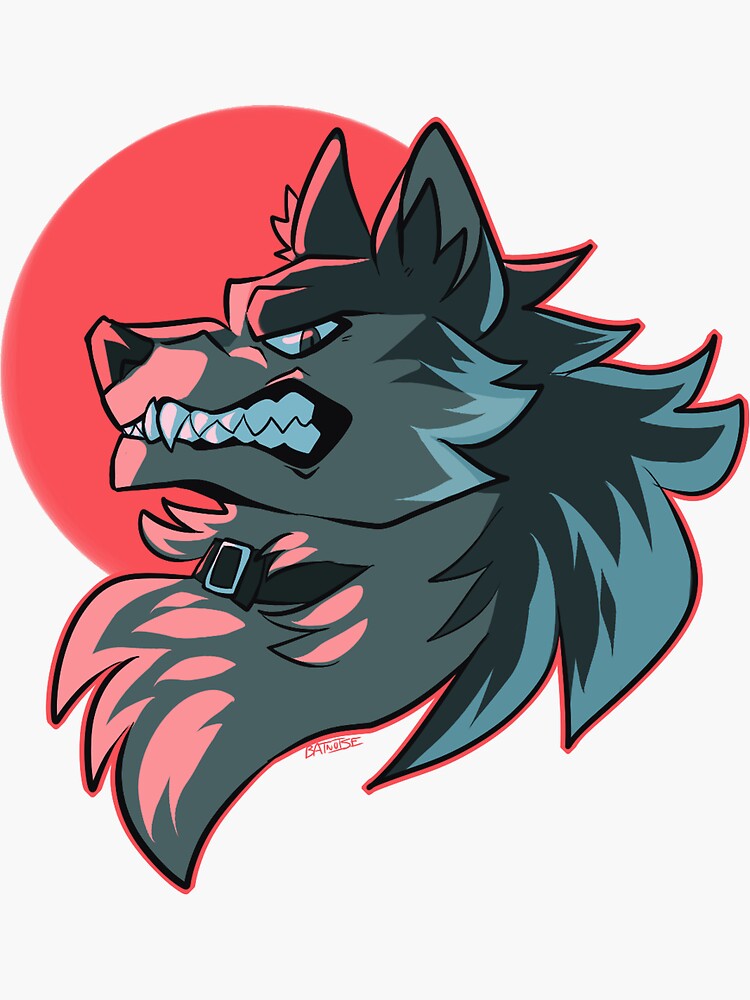 "[BNA] SHIROU (NIGHT RUNNING)" Sticker for Sale by batnoise | Redbubble