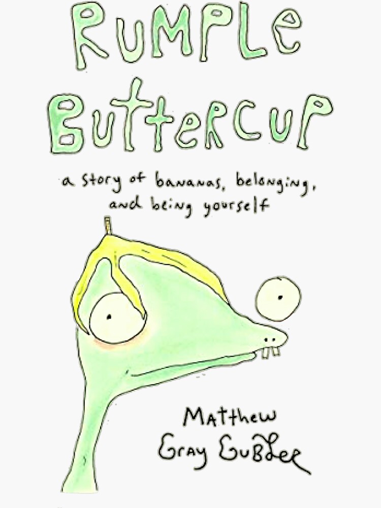 "Rumple Buttercup - MGG" Sticker for Sale by opmahoney | Redbubble