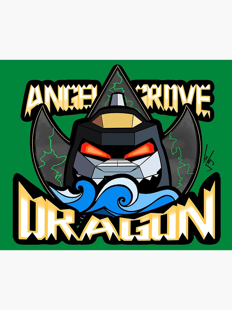 "Angel Grove Dragon" Poster by F1shcustoms | Redbubble