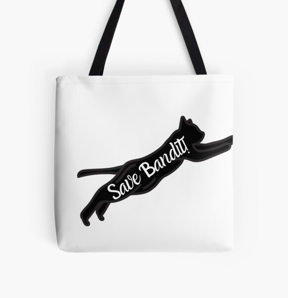 "Save Bandit! - The Office Quote" Tote Bag for Sale by BestOfficeMemes ...