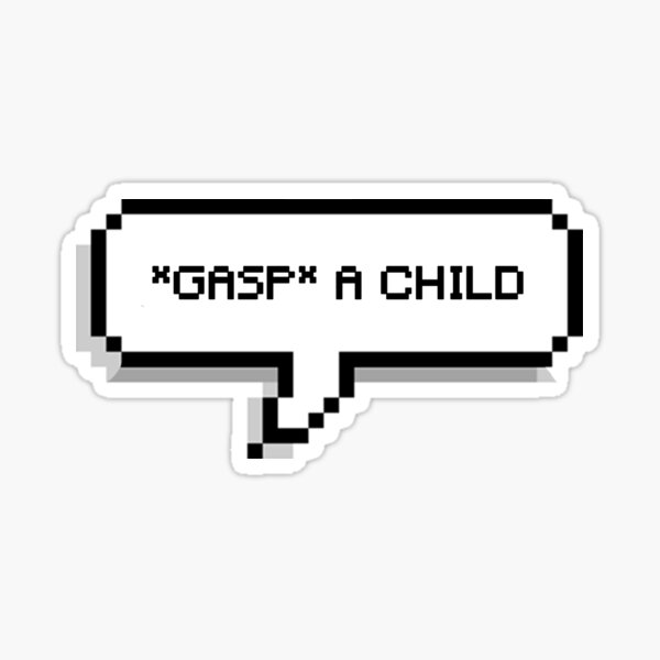 "*Gasp*" Sticker for Sale by kherrmann | Redbubble
