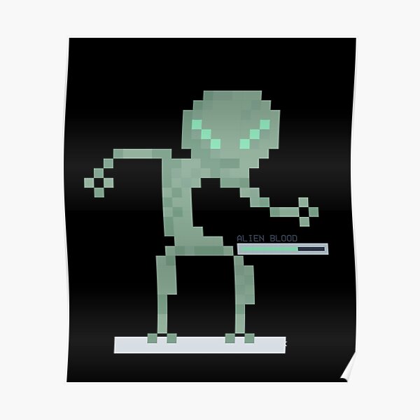 Póster «máquina espacial impresa alienígena» de sirius-12456 | Redbubble