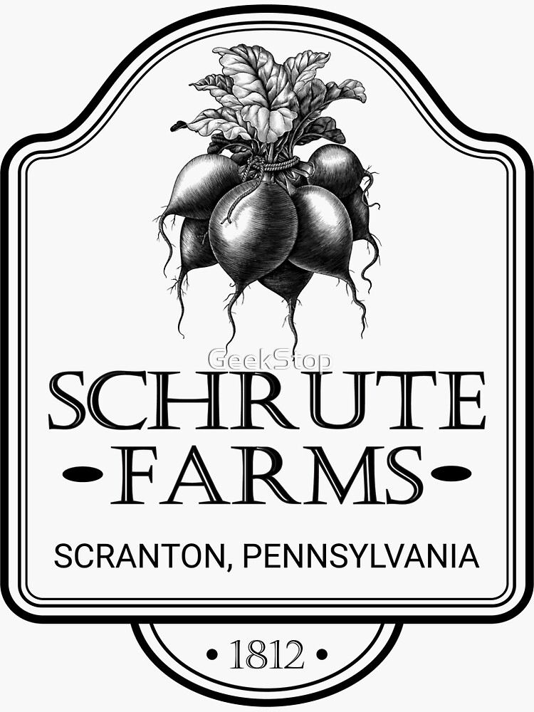 "SCHRUTE FARMS T-Shirt | The Office Shirt | Dwight Schrute Beet Farm ...