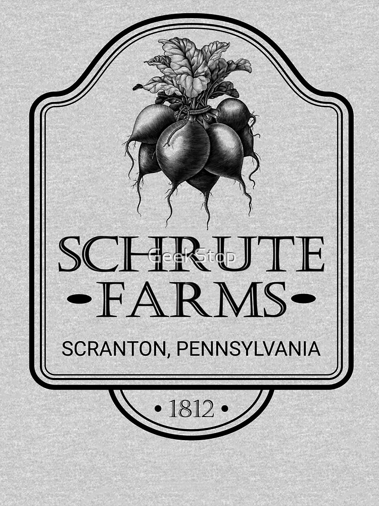 "SCHRUTE FARMS T-Shirt | The Office Shirt | Dwight Schrute Beet Farm ...