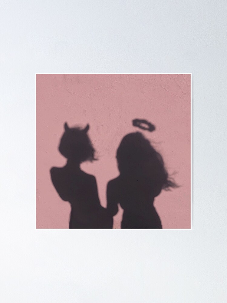 "BAD ANGEL" Poster by christikimx | Redbubble