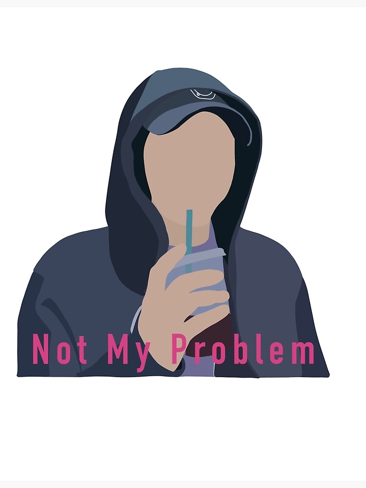 "NCT Johnny "Not My Problem"" Poster by mumuswiss | Redbubble