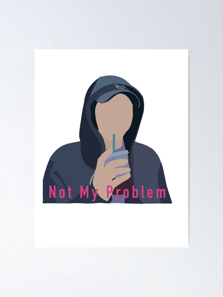 "NCT Johnny "Not My Problem"" Poster by mumuswiss | Redbubble