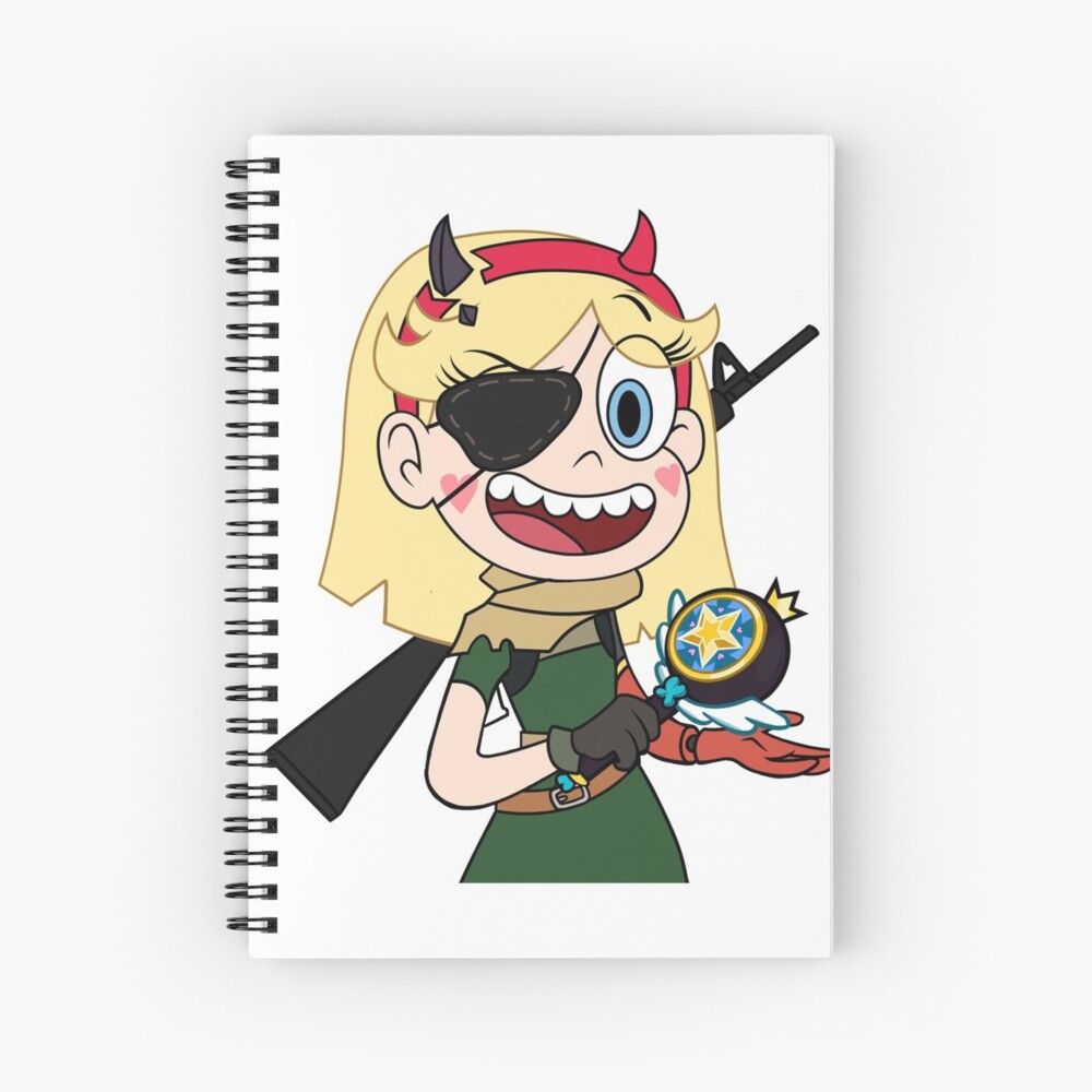 "Star Butterfly funny design" Spiral Notebook for Sale by MaryannEssex ...