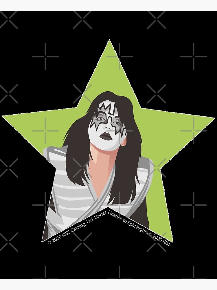 "KISS - The Spaceman - Awesome Star Vector" Poster by kissfanatic ...