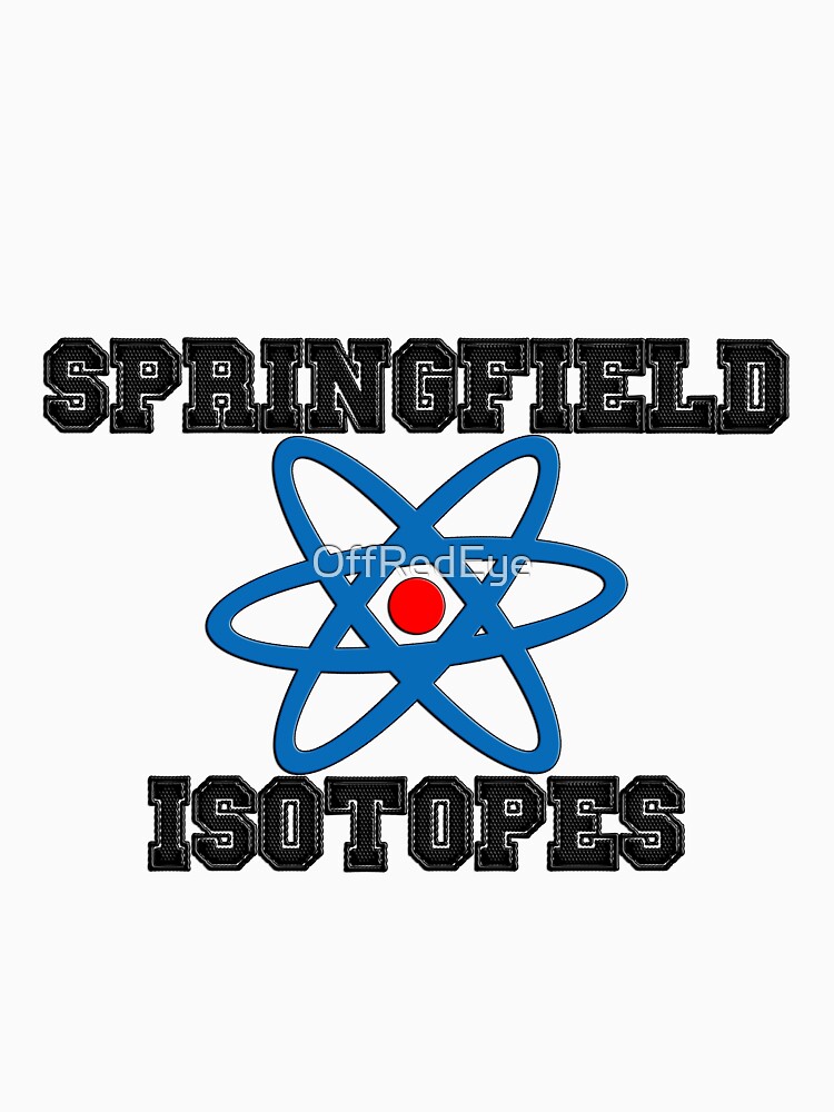"Springfield Isotopes" Essential T-Shirt for Sale by OffRedEye | Redbubble