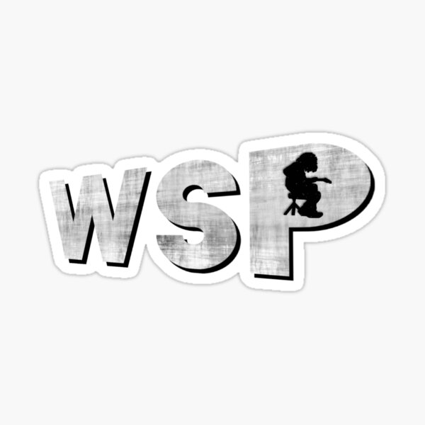 "WSP Word Art " Sticker by Sleepygirl2010 | Redbubble
