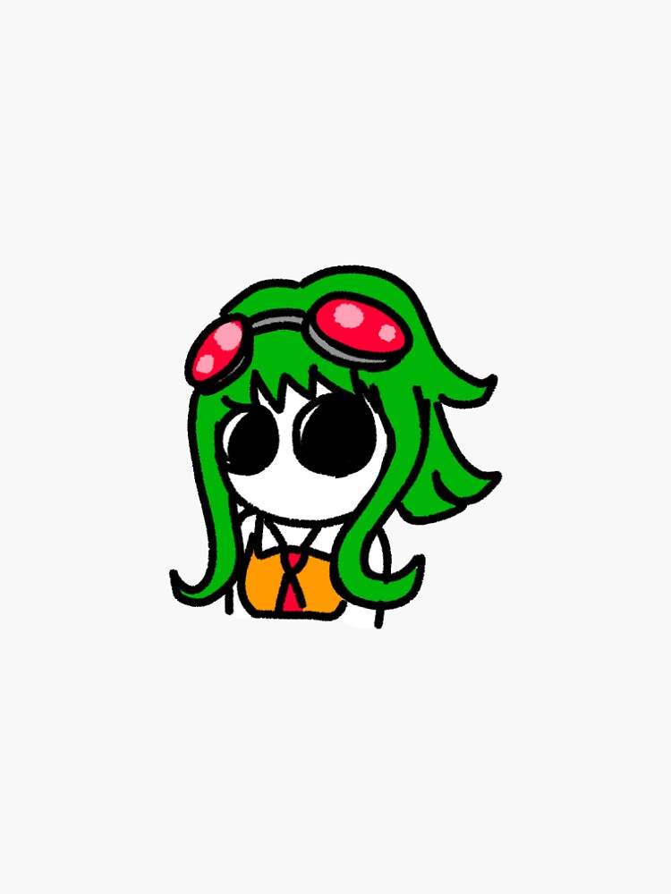 "Gumi Sticker" Sticker for Sale by Kizumine | Redbubble