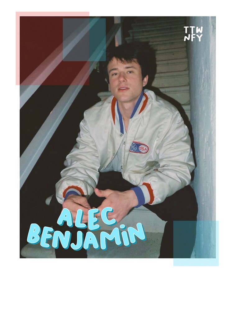 "alec benjamin polaroid" Sticker for Sale by alamovinyl | Redbubble