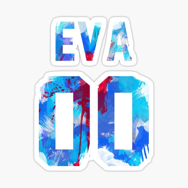 "EVA-00 Revision (Neon Genesis Evangelion)" Sticker for Sale by ashplus ...
