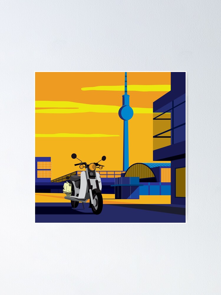 Póster «Simson SR50 1986» de Doug1234 | Redbubble