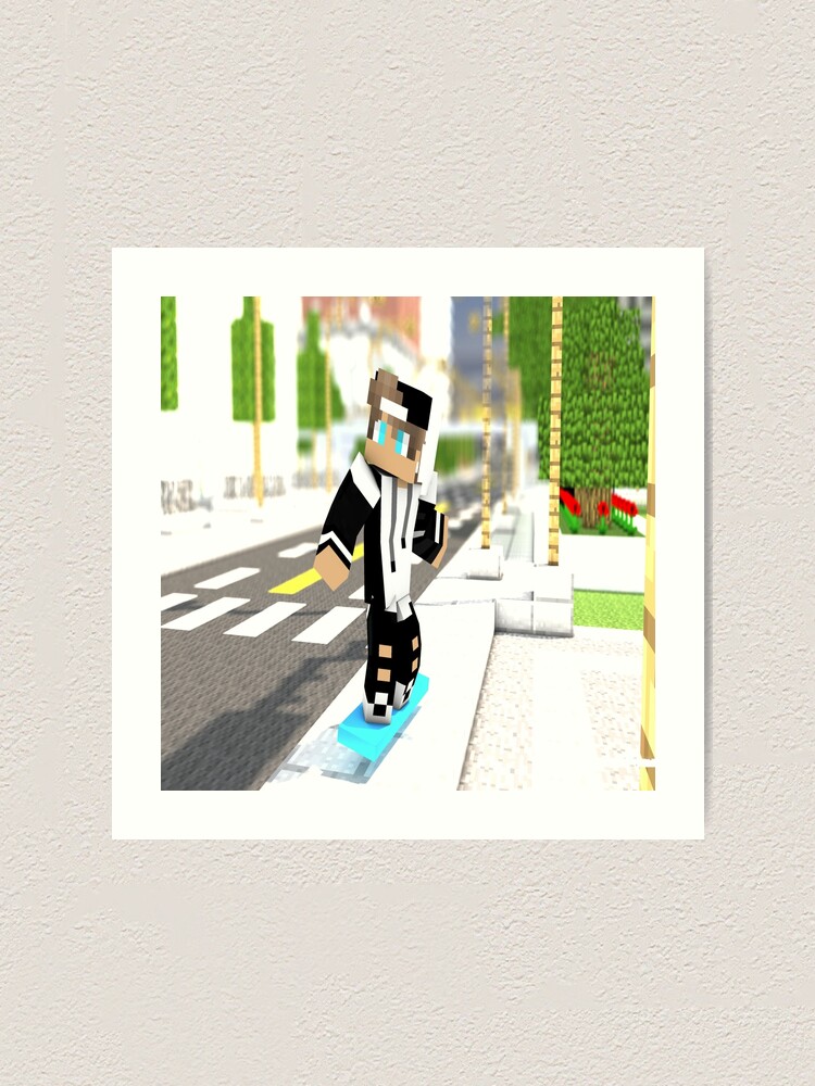 "minecraft boy/ cool minecraft boy/ minecraft skater boy /best game ...