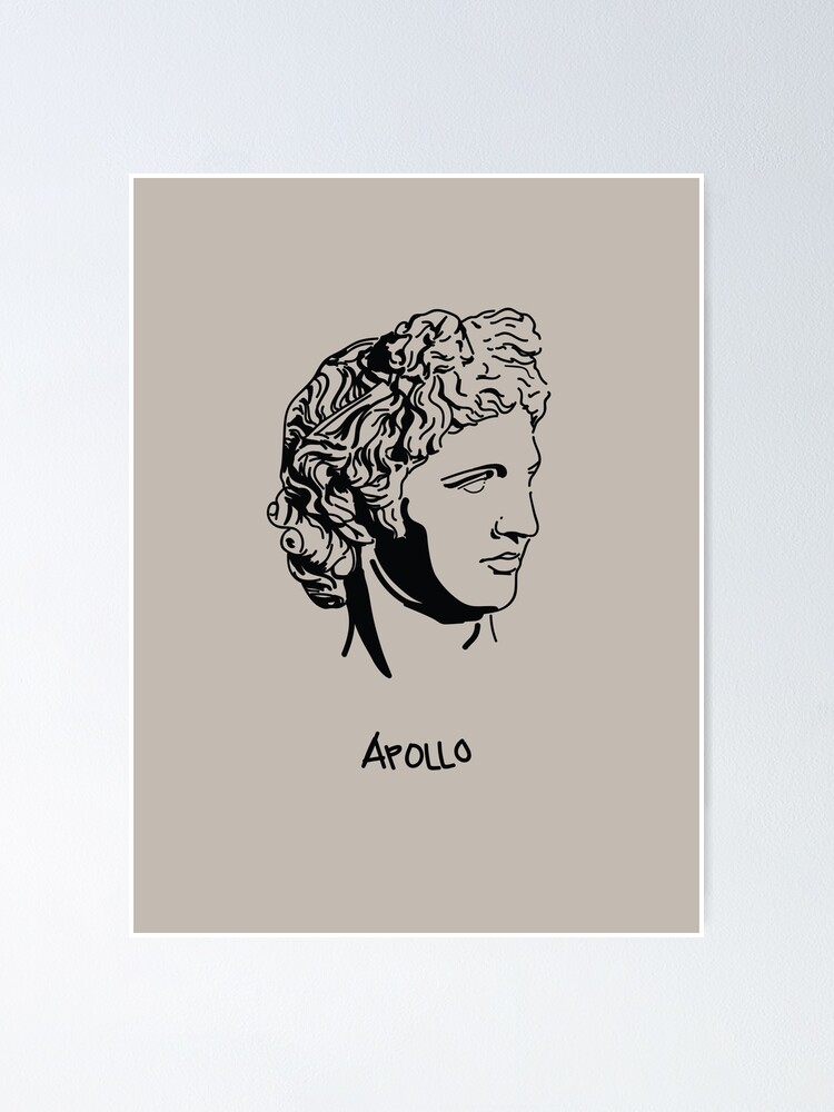 "Apollo the Greek God" Poster for Sale by RPuniquedesigns | Redbubble