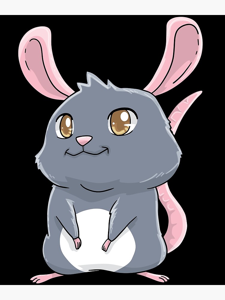 Lámina fotográfica «Kawaii Rata Rata Ratas Amante Propietarios» de ...