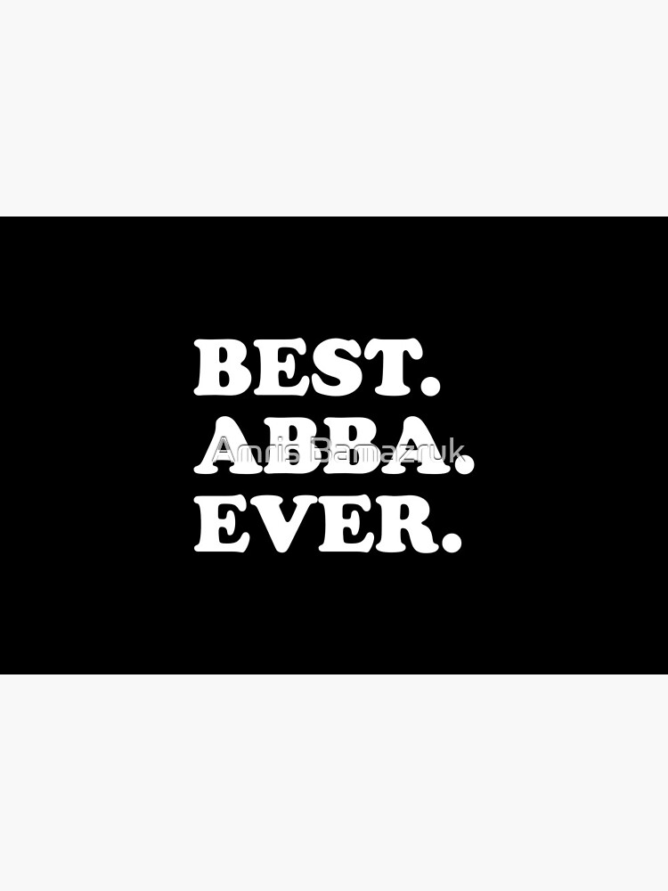 "Best Abba Ever" Mask by amrisbamazruk | Redbubble