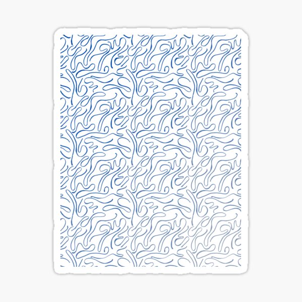 "Another abstract swirl" Sticker by lolla-doesstuff | Redbubble