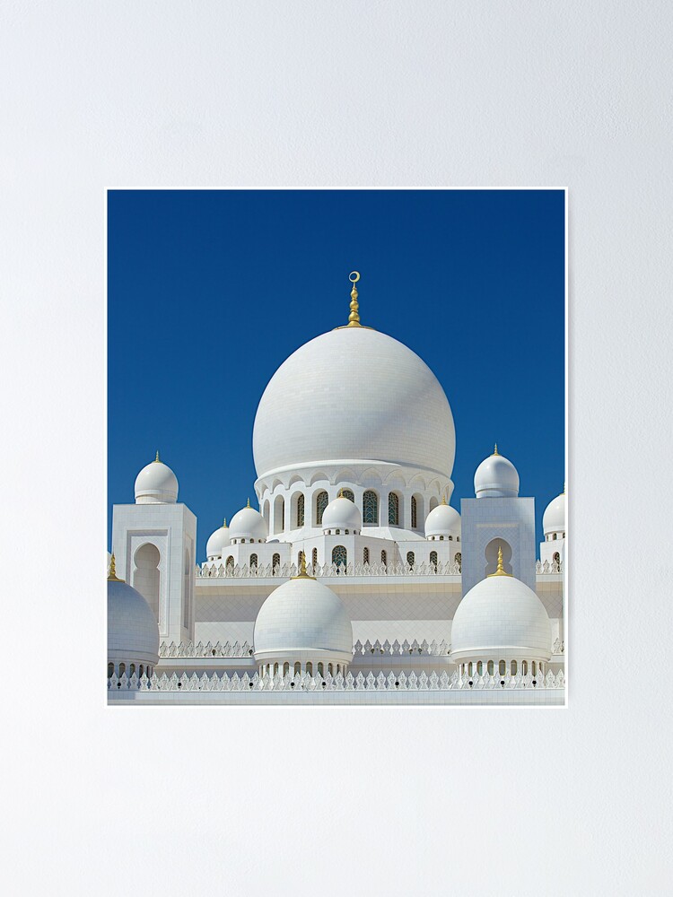 "The Grand Mosque" Poster for Sale by FLYINGSCOTSMAN | Redbubble