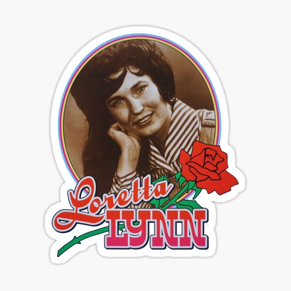 Loretta Lynn Stickers | Redbubble