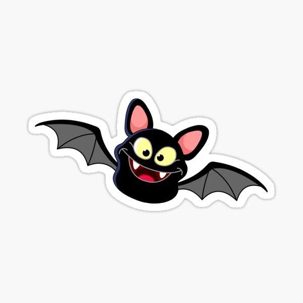 "Flaying Bat" Sticker for Sale by yayayoy | Redbubble