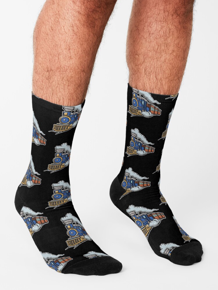"Train Railroad" Socks for Sale by Whynot123 | Redbubble