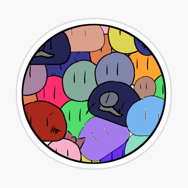 "So many Dango!" Sticker for Sale by Sva-ria | Redbubble