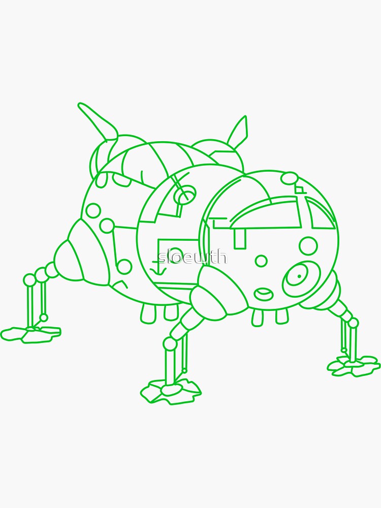"Starbug" Sticker for Sale by sloewth | Redbubble