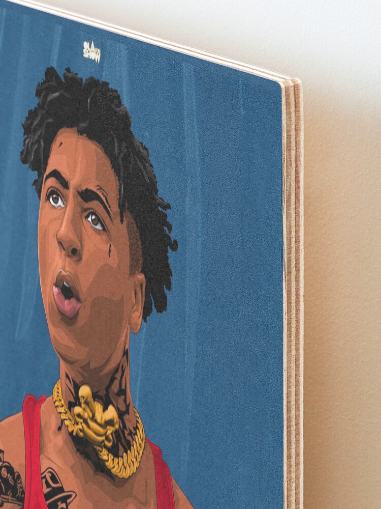 "Nba YoungBoy " Mounted Print for Sale by olaforshow | Redbubble