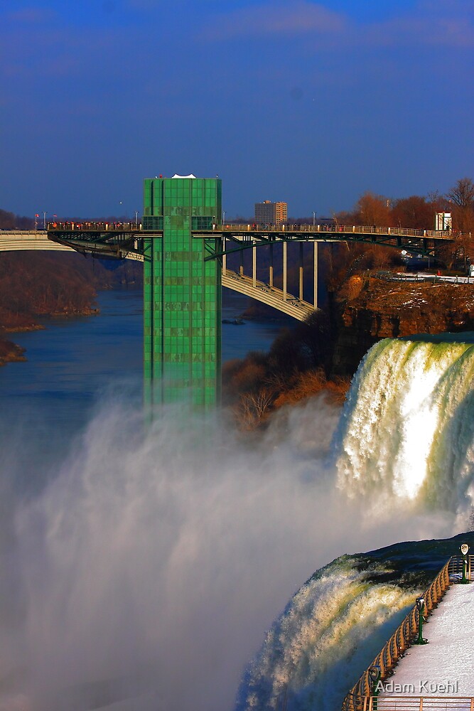 "Niagara Falls, Prospect Point Observation Tower" by Adam Kuehl | Redbubble