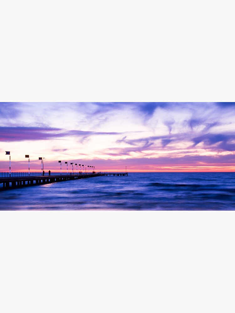 "Frankston Pier & Waterfront, Port Phillip Bay, Victoria" Poster for ...