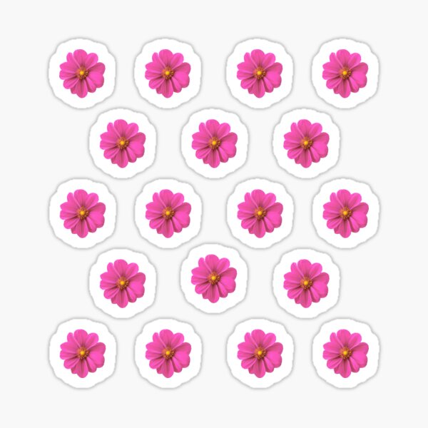 "Pink Flower Pack" Sticker by Peony-Designs | Redbubble