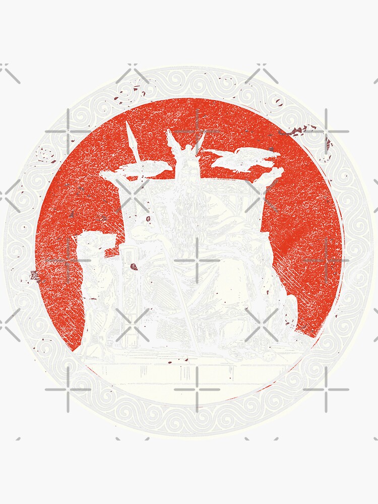 "Viking Odin Odhin Wotan Norse Mythology Huginn Muninn Celtic design ...