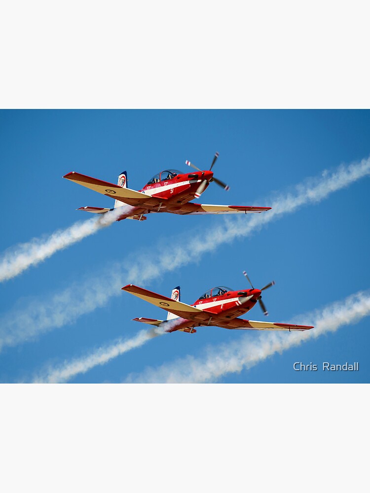 "RAAF Roulettes in the Pilatus PC-9" Photographic Print for Sale by ...