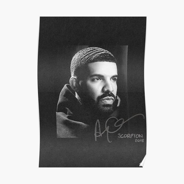 "Drake "Scorpion" A3 size extended album" Poster by isqvrt | Redbubble
